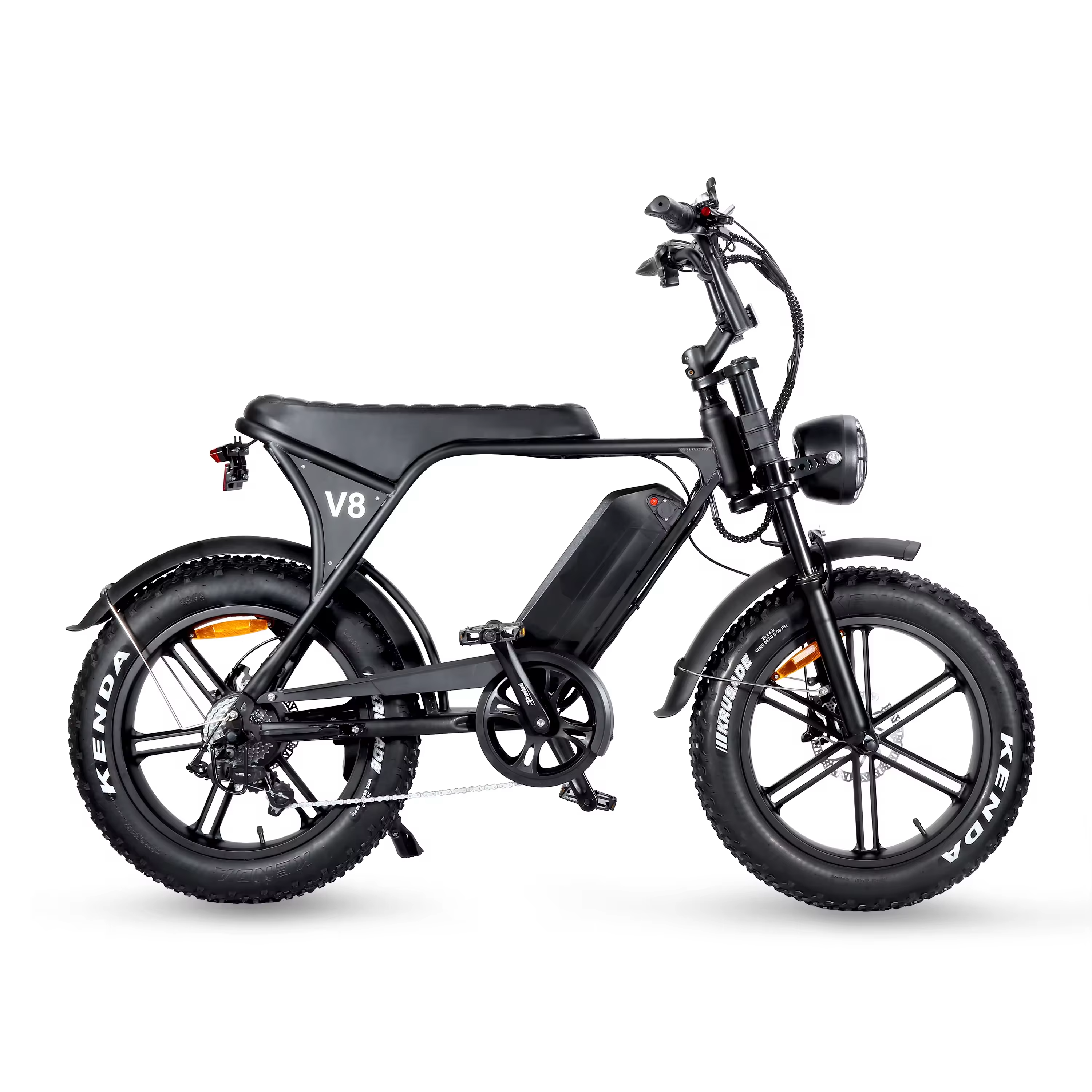C80 Ebike – Full Suspension Mountain Fatbike – VOMO ebike